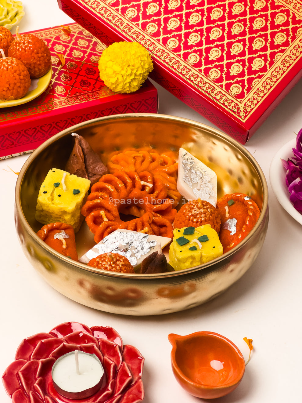 (Copy) Mithai Candle Box – Pastel Home