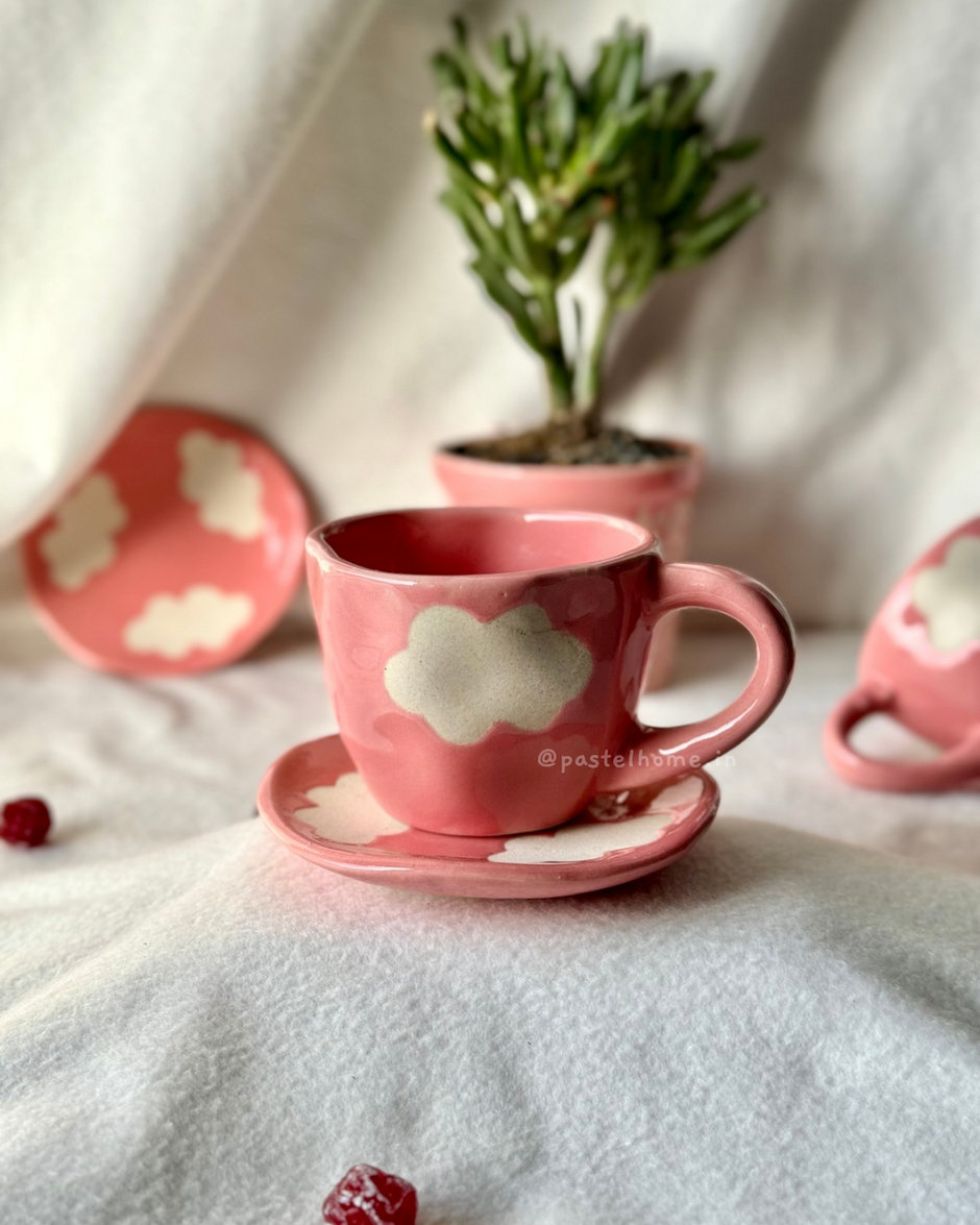 Pastel Home - Handmade Coffee Mugs, Painted, Printed,Valentine's Day